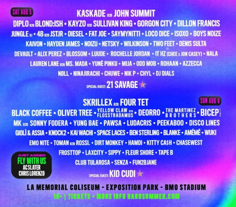 Experience the Unforgettable: Hard Summer Music Festival in Los Angeles ...